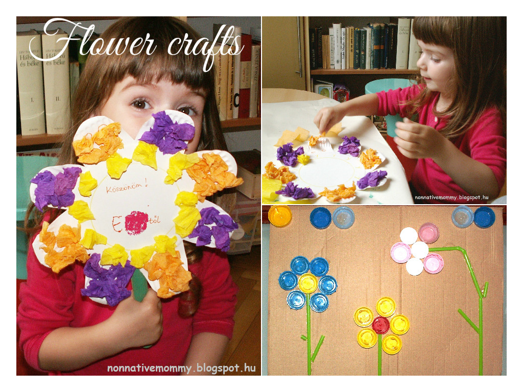 Flower crafts – Non-native Mommy