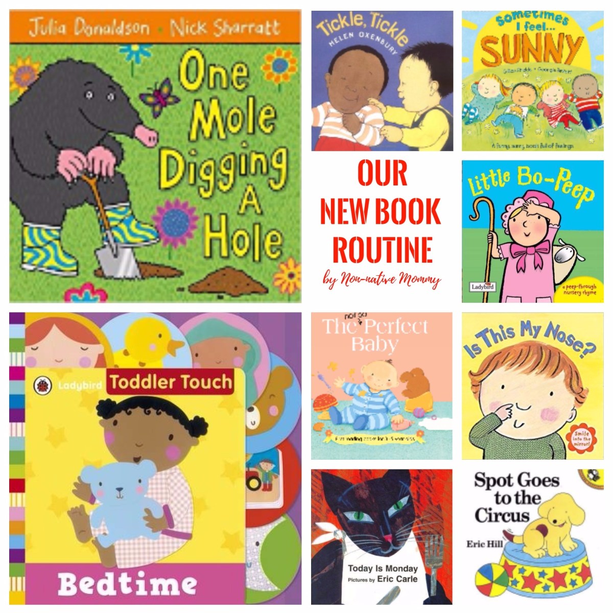A new routine with books – Non-native Mommy